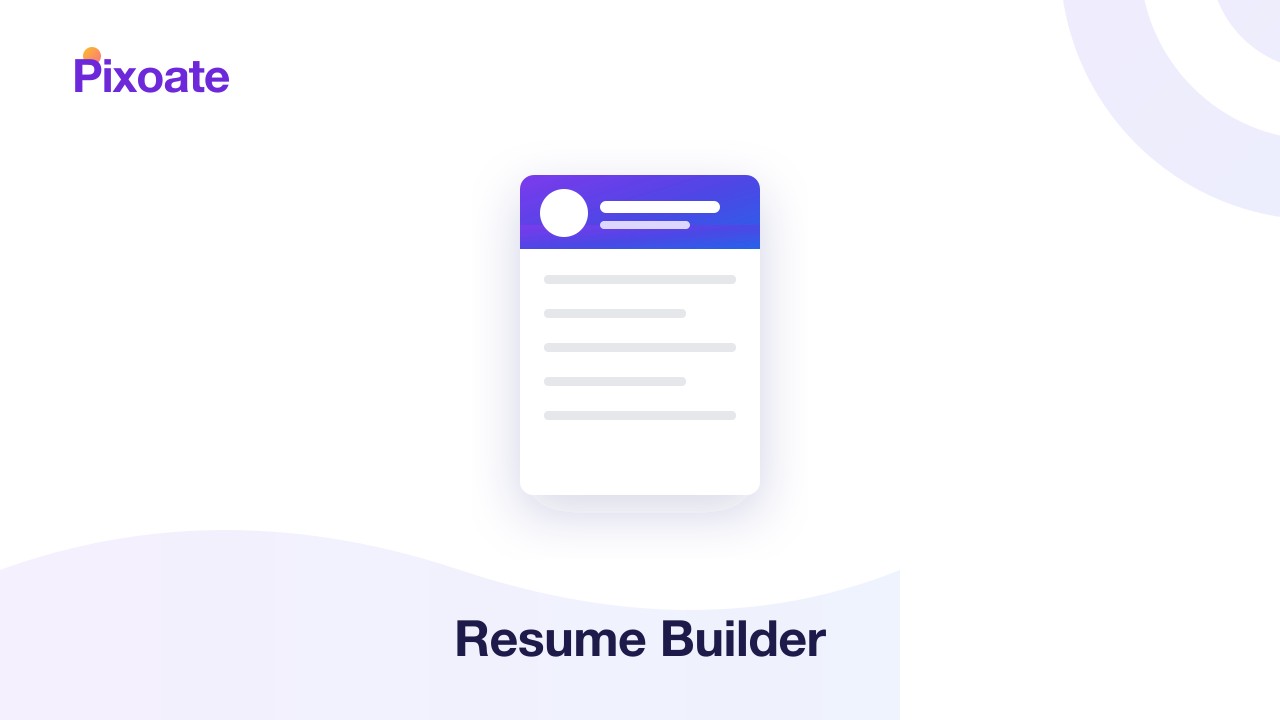 Resume Builder - Free ATS-Friendly PDF Resume Online